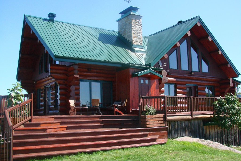 Log Home Exteriors – Flynn Log Homes