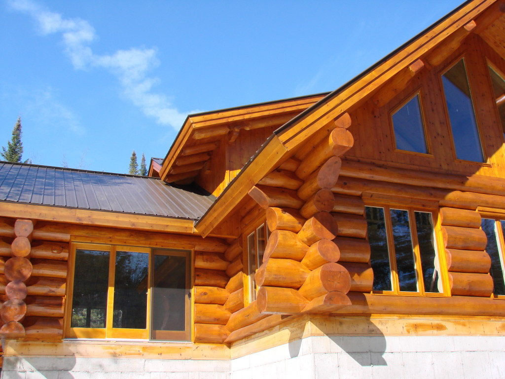 Log Home Exteriors – Flynn Log Homes