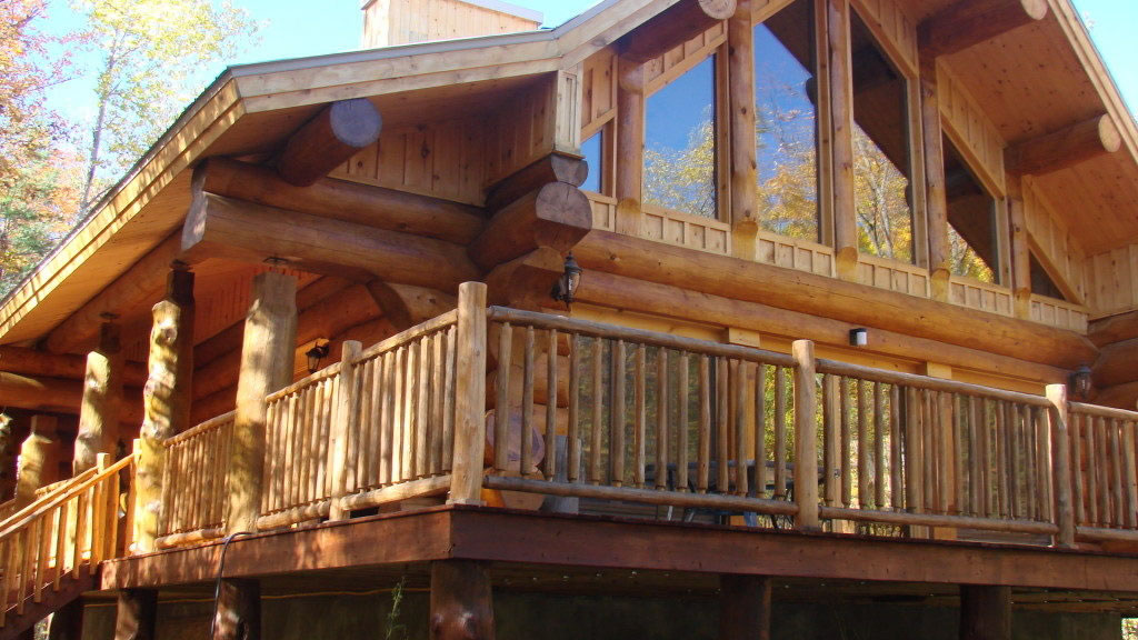 Log Home Exteriors – Flynn Log Homes