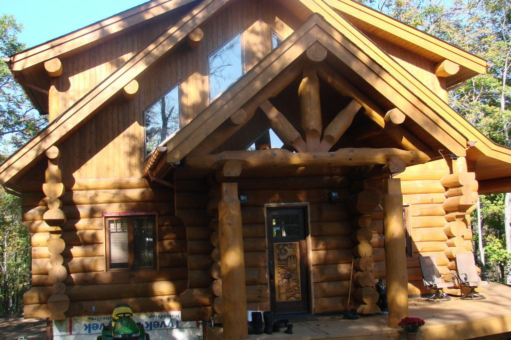 Log Home Exteriors – Flynn Log Homes