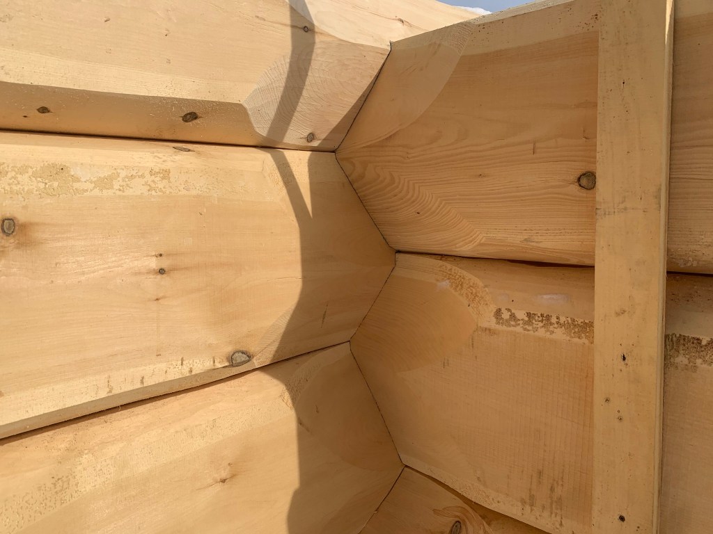 Premade Log Shell for Your Log Home – Flynn Log Homes